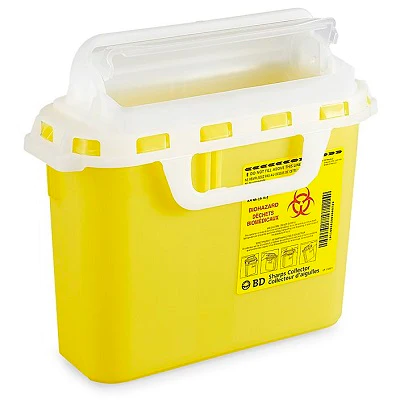 BD Point-of-Use Sharps Collector 5.1L – Essential Medical Supplies
