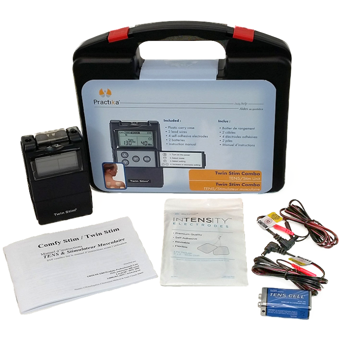 Practika Twin Stim Combo TENS/Stim Unit – Essential Medical Supplies