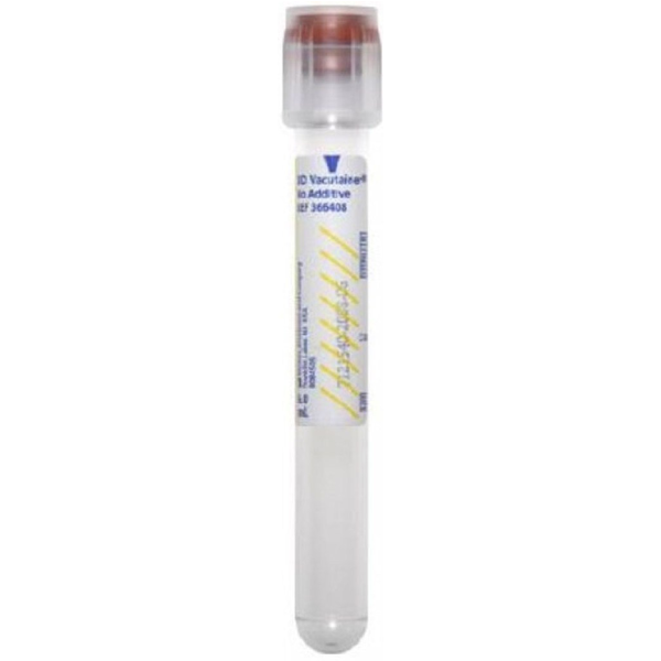 BD Vacutainer Plus Plastic No Additive (Z) Urine Collection Tube ...