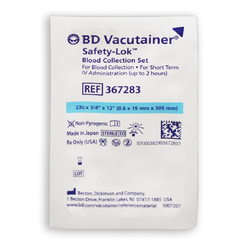 BD Vacutainer Safety-Lok Blood Collection Set – Essential Medical Supplies