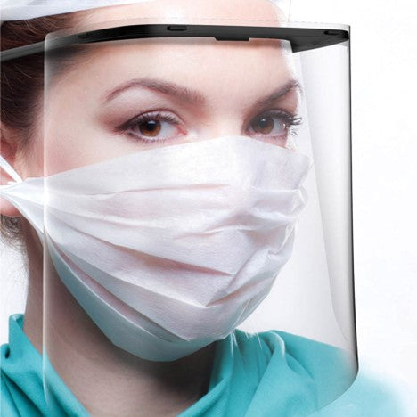 Plastic Full-Length Face Shield – Essential Medical Supplies