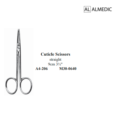 Almedic Cuticle Scissors – Essential Medical Supplies