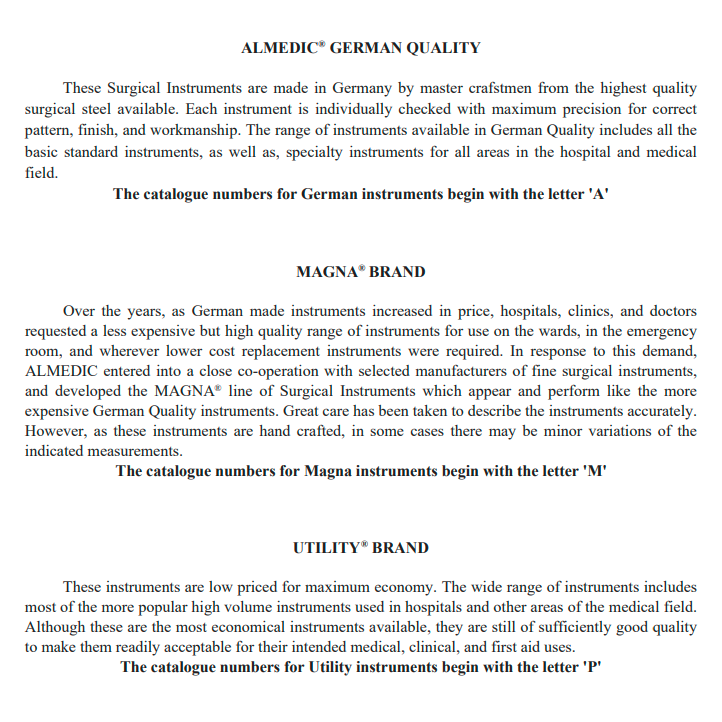 Almedic Double Ended Packer 6.25" – Essential Medical Supplies